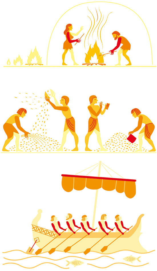 Barbara Dumas : Portfolio : Illustration contrastée et Gaufrage