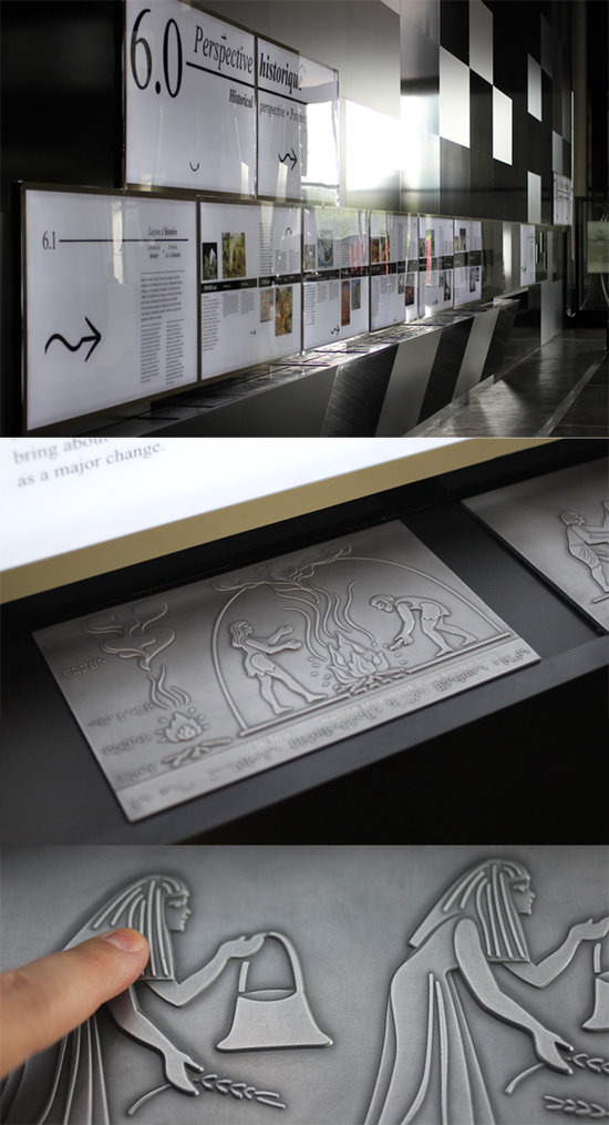 Barbara Dumas : Portfolio : Illustration contrastée et Gaufrage