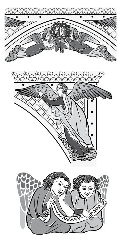 Barbara Dumas : Portfolio : Illustration contrastée et Gaufrage