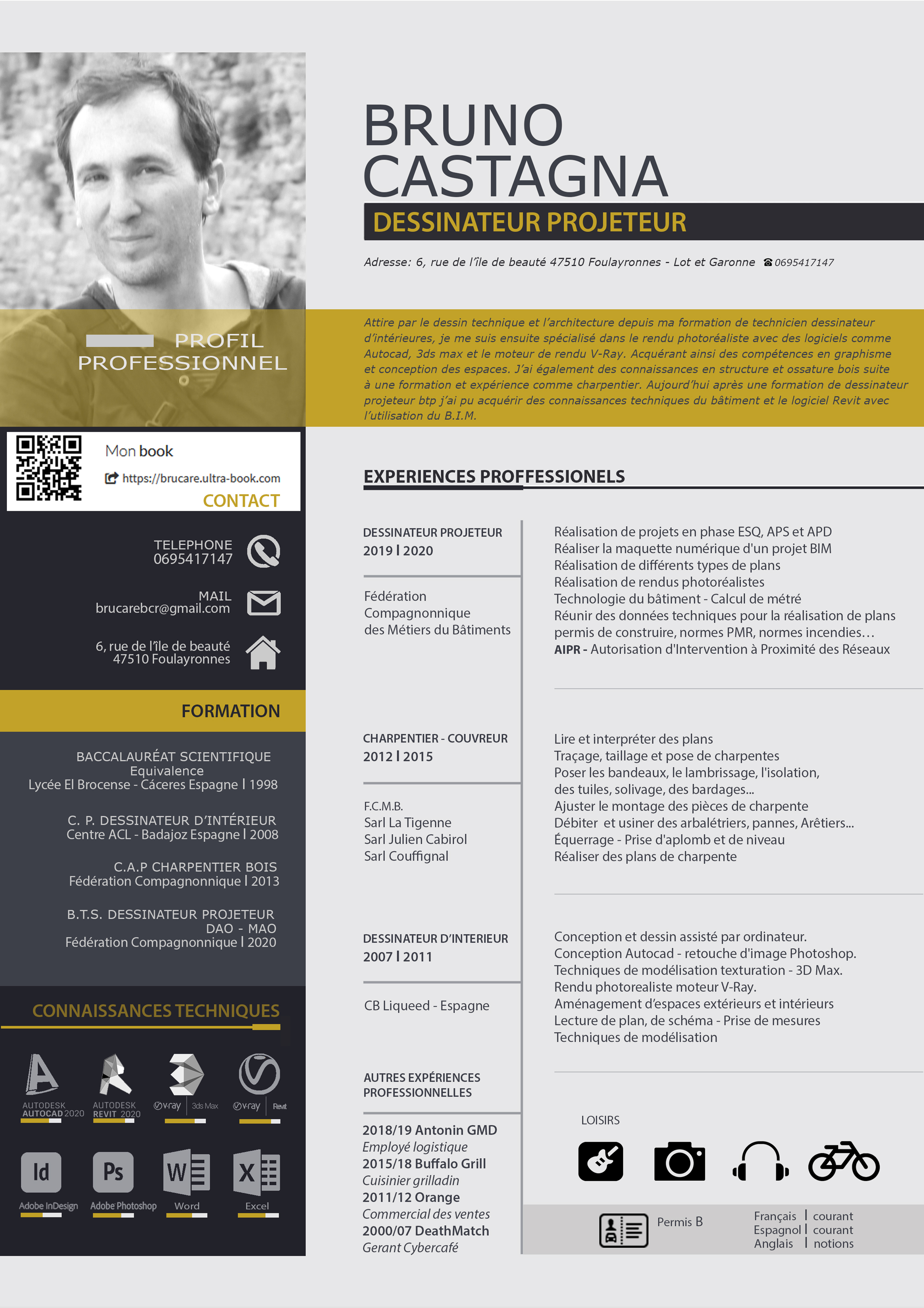 Bruno Castagna | Book : Curriculum Vitae