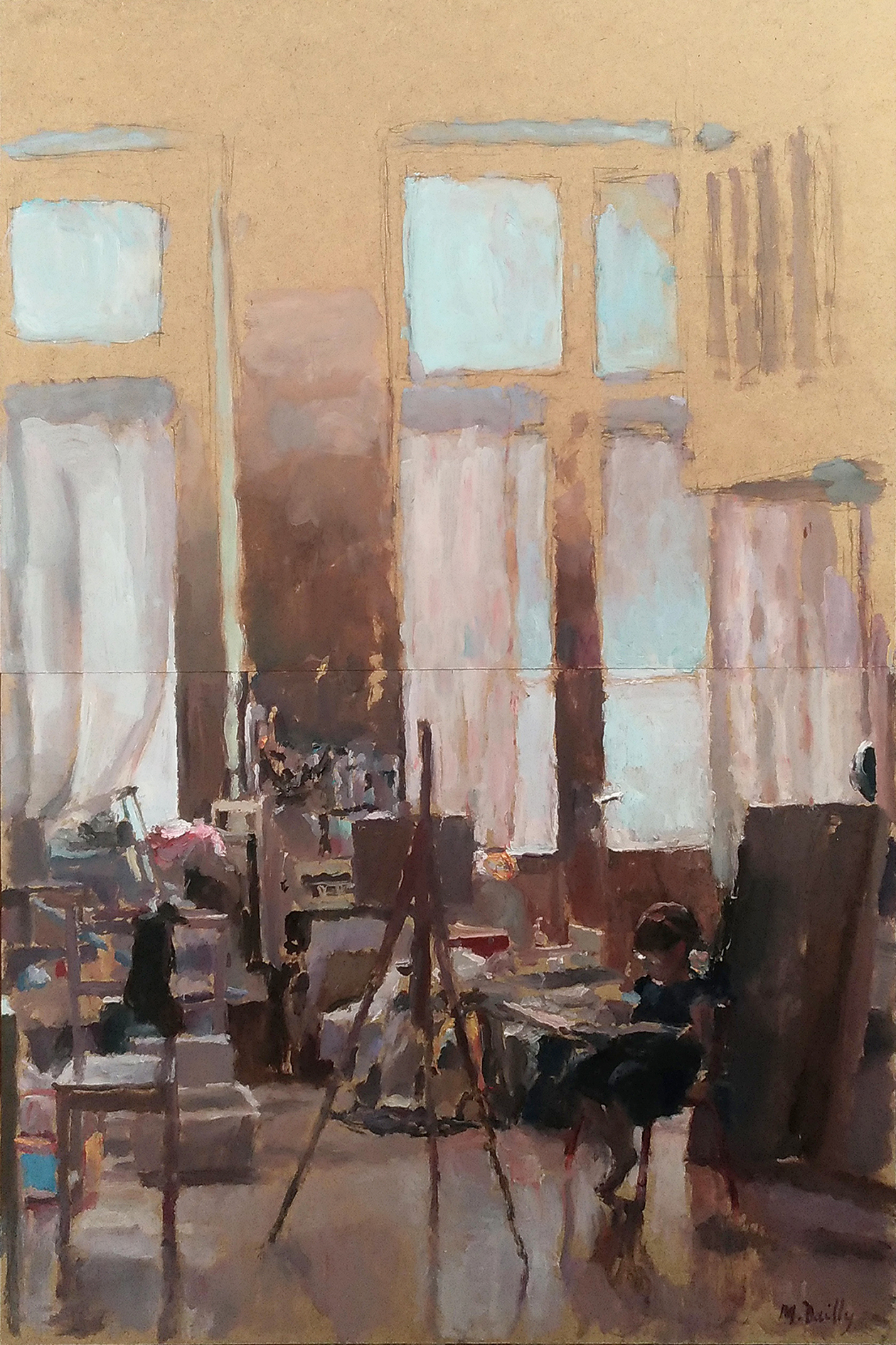 Marc Dailly peintures Portfolio :2020