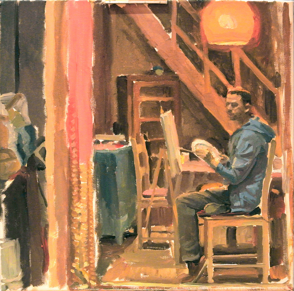 Marc Dailly peintures Portfolio :Etudes et dessins