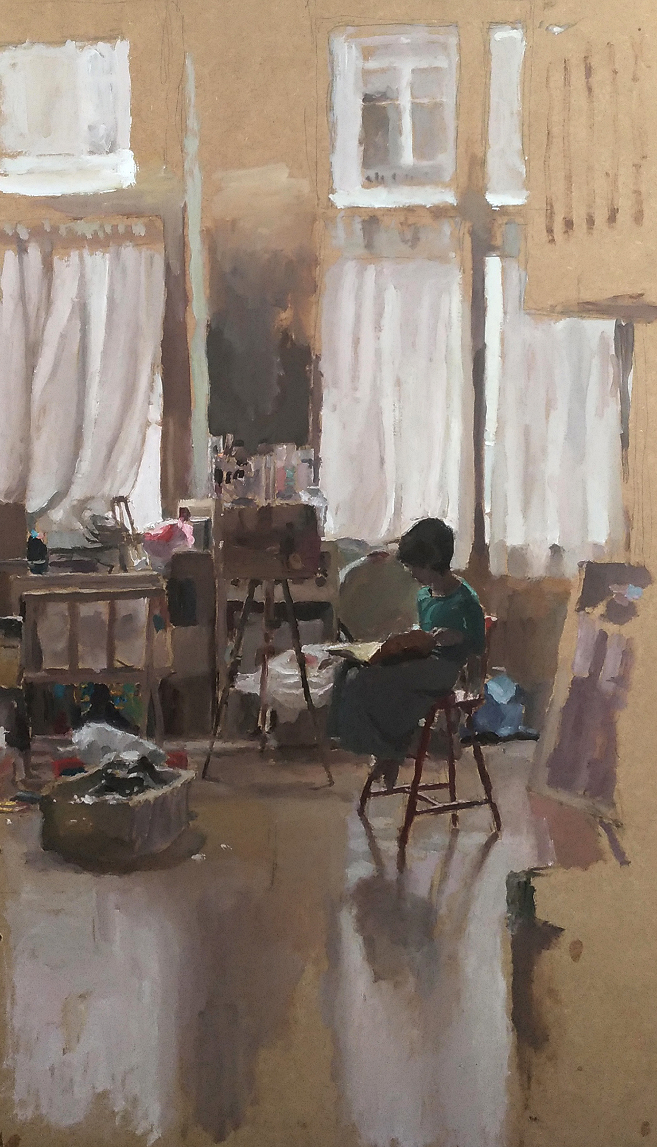 Marc Dailly peintures Portfolio :2020