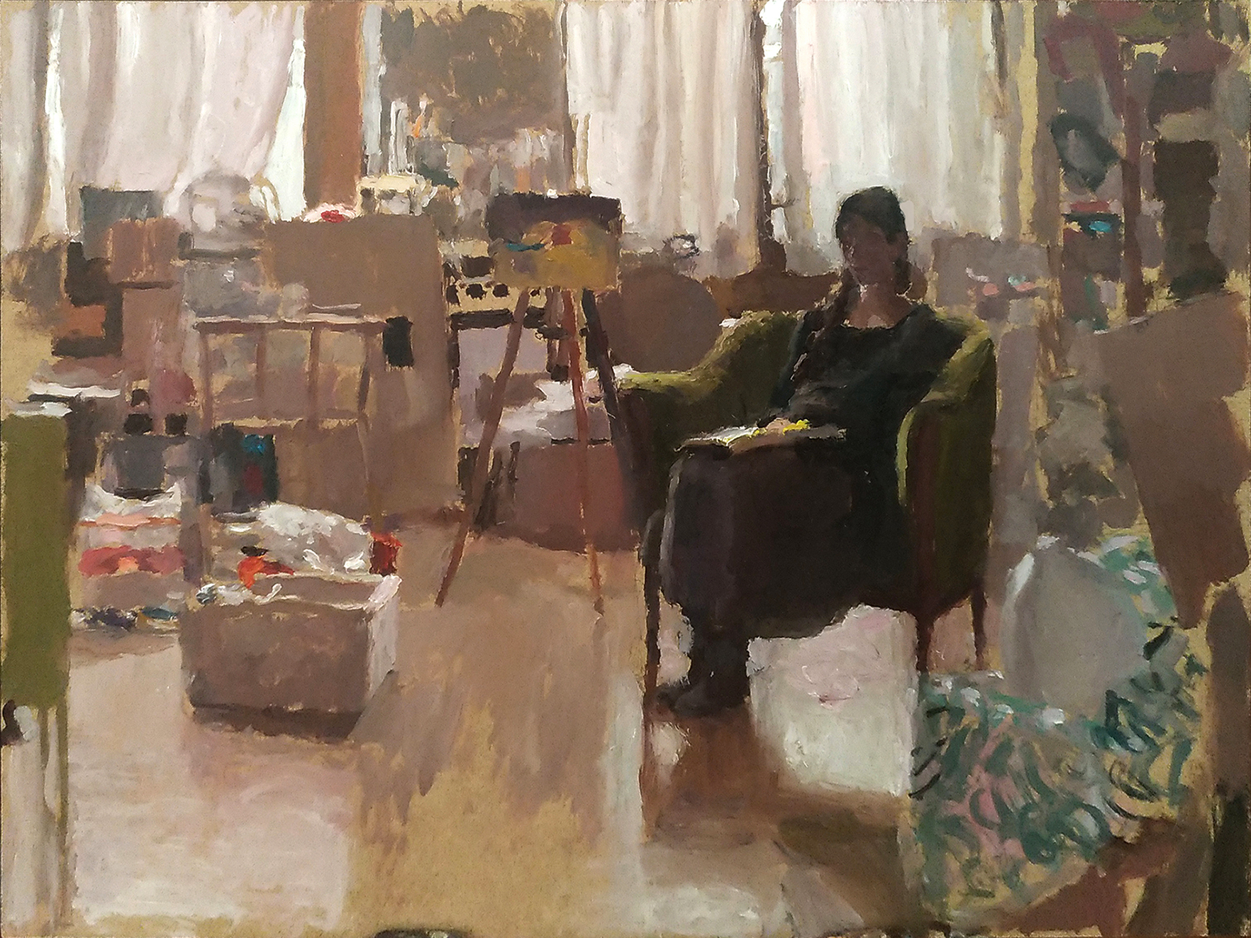 Marc Dailly peintures Portfolio :2020