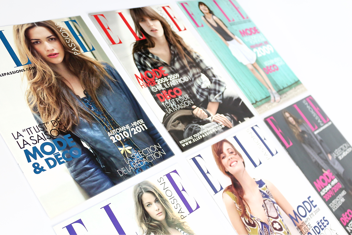 Nathalie Dupré Portfolio :ELLE - Catalogue Elle Passions