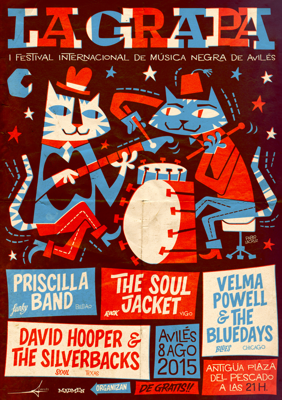 Pablo Lacruz Portfolio :Music poster