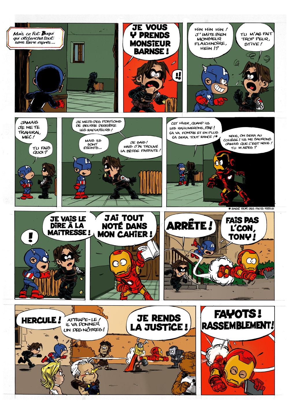 Christopher Lannes Portfolio :- Bande Dessinée / Comics